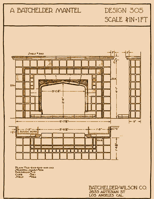 Batchelder Tiles | Cabin Dweller's Textbook
